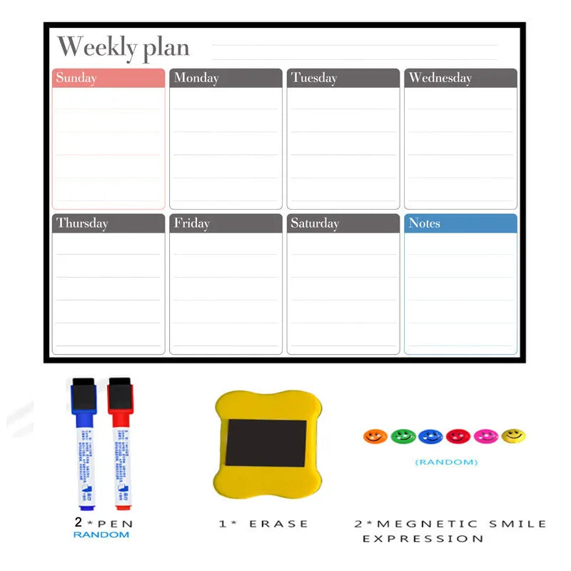 Whiteboard Magnetic Calendar – Campus Crate